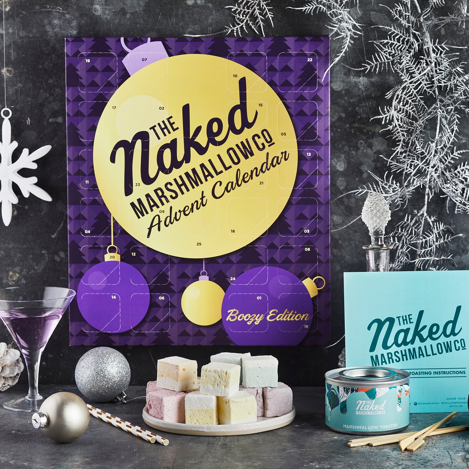 Boozy Gourmet Marshmallow Advent Calendar (18+) – THE MARSHMALLOW FACTORY